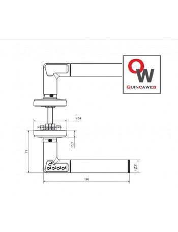 Code-it, poignée a code Assa
