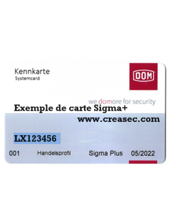 Copie clé Dom Sigma Plus